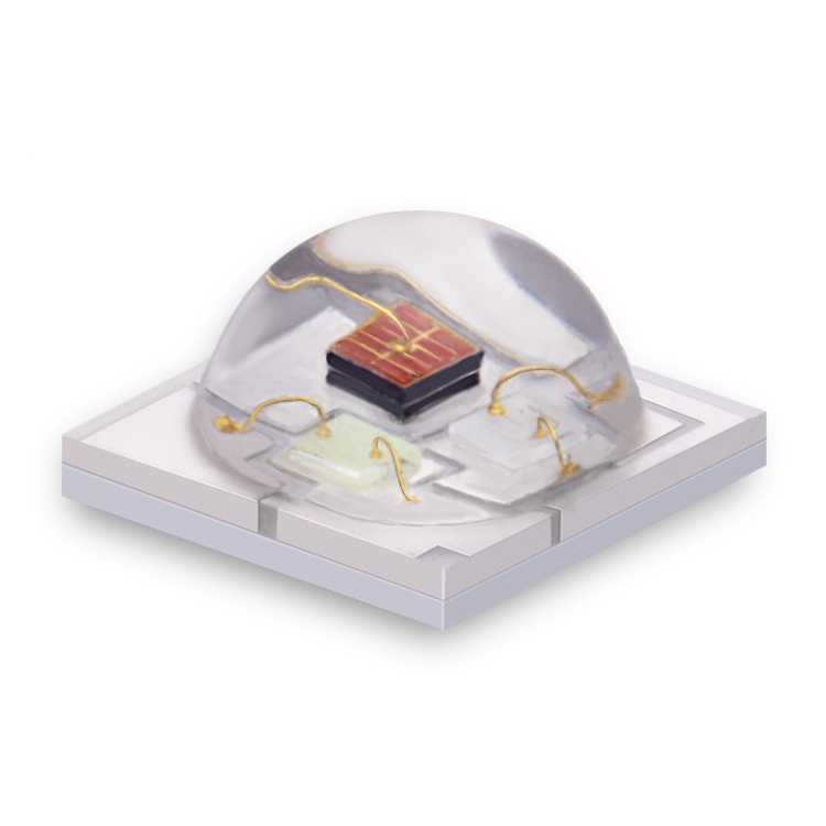 1.5W SMD 3535 RGB High Power LED